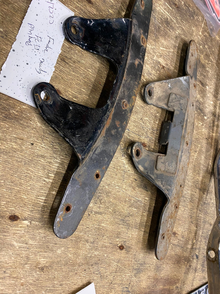 Front Fender Mounts Brackets Panhead Shovelhead FLH Electra duo Glide ...