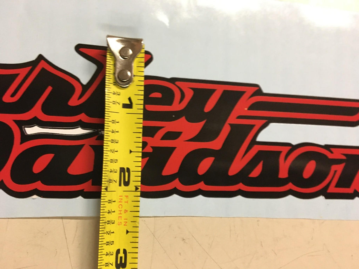 Black Red Harley-Davidson Gas Tank Stickers Decals Dyna FXR new ...