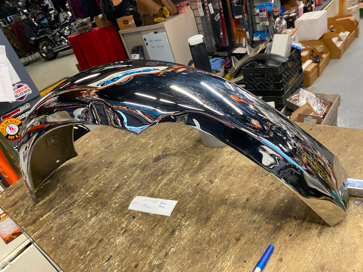 New chrome Rear Fender Triumph Trident T150 T160 Triple 1970's ...