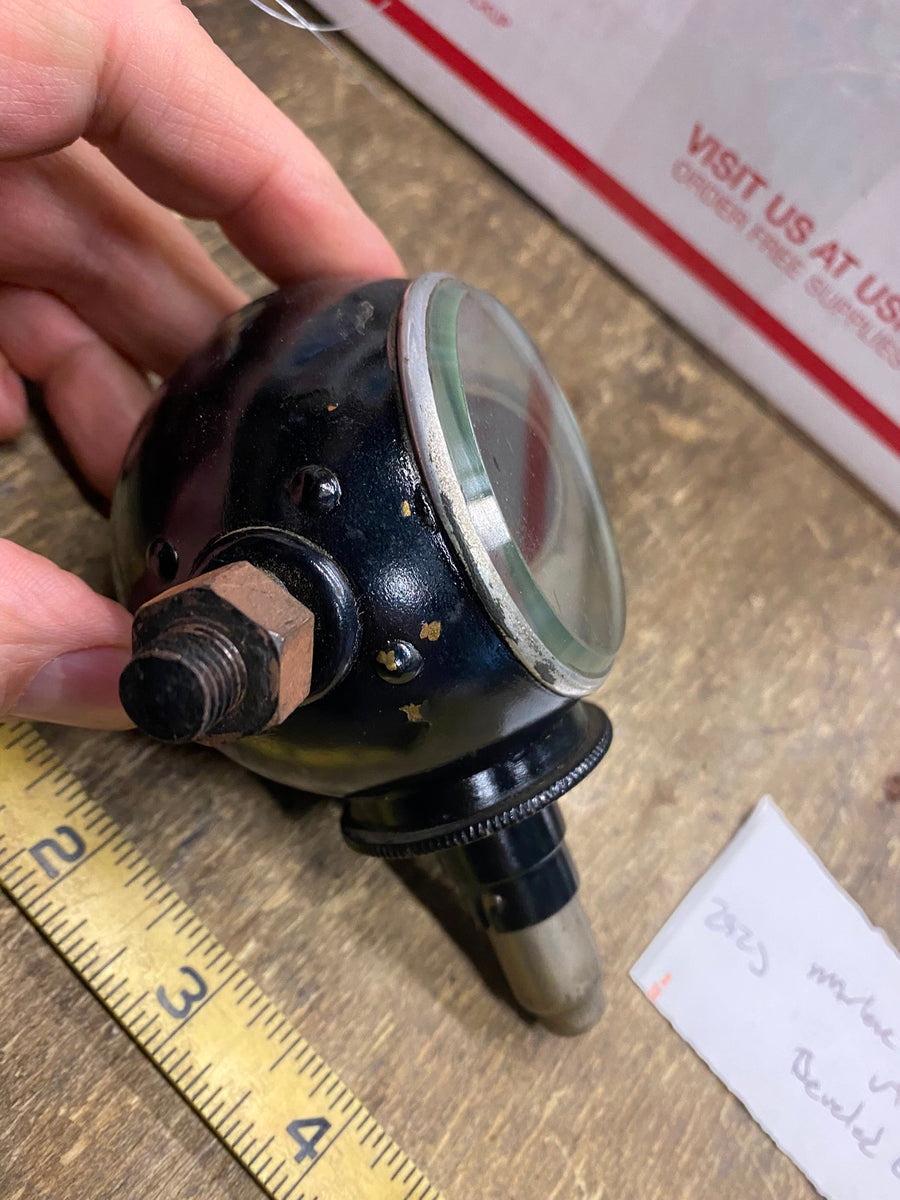 Vtg 1920's Marker Light Tail light Brake Beveled glass Auto Truck Moto ...
