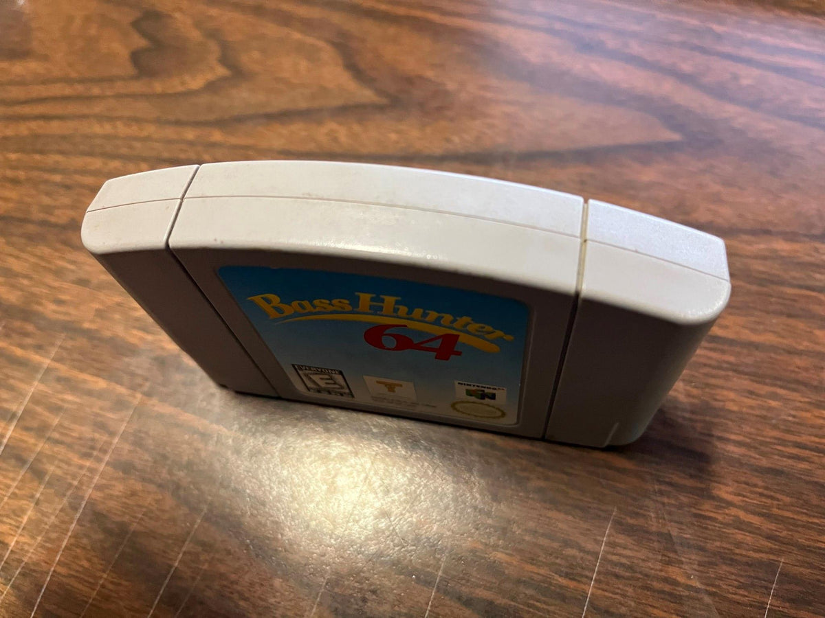 VTG Bass Hunter 64 Nintendo 64 N64 Original Authentic Genuine Game ...