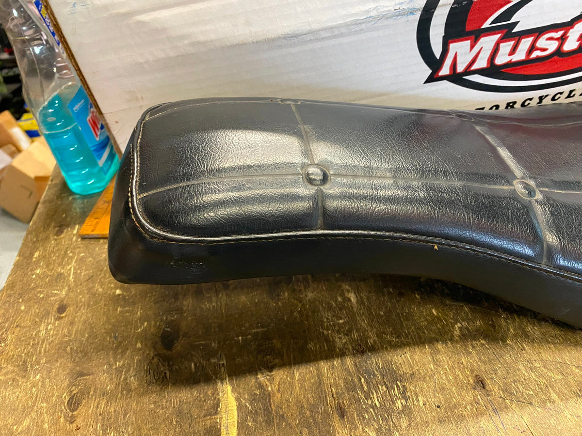 Factory Cobra Low Profile Seat Harley Ironhead Sportster Xlh Xlch 1954 ...