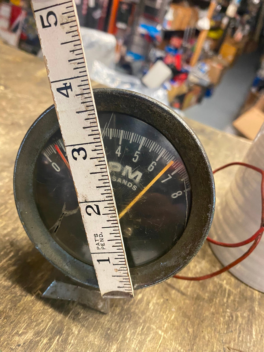 Vtg Racing Hot Rat Rod Tach Auto Truck 1960's Muscle car Mustang Mopar ...