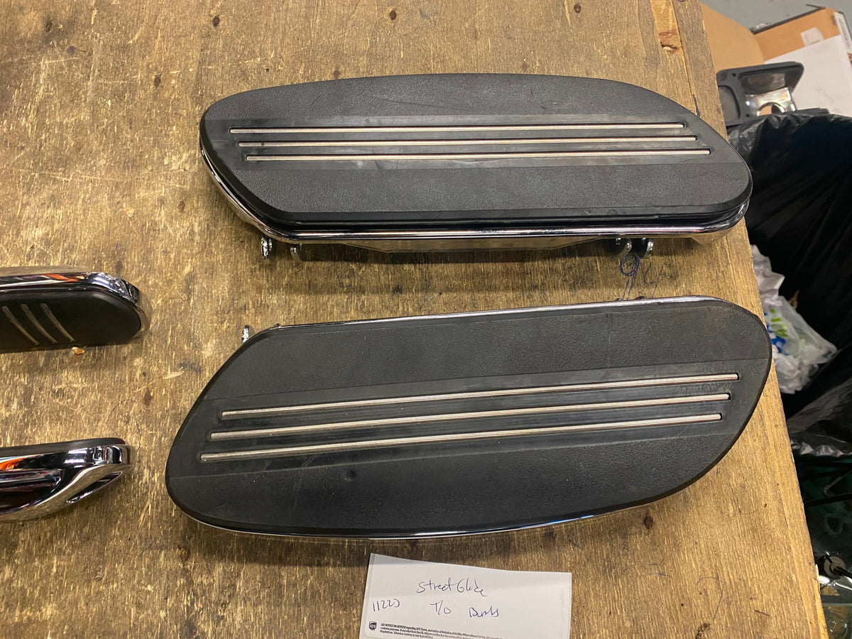 OEM Streamliner Floorboards Harley Heritage Road Street King Glide FLH ...