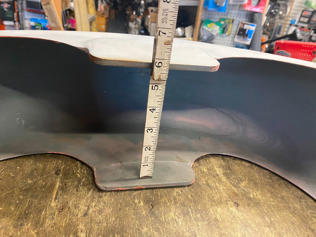 Metal Taildragger Front Fender Harley Custom Chopper 6" Bagger Softail ...