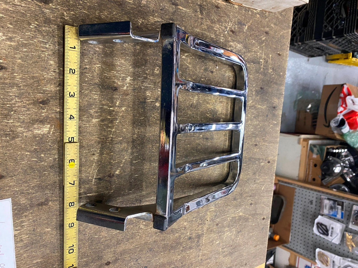 Chrome Luggage Rack Harley Heritage Softail Fatboy Sissybar mount OEM ...
