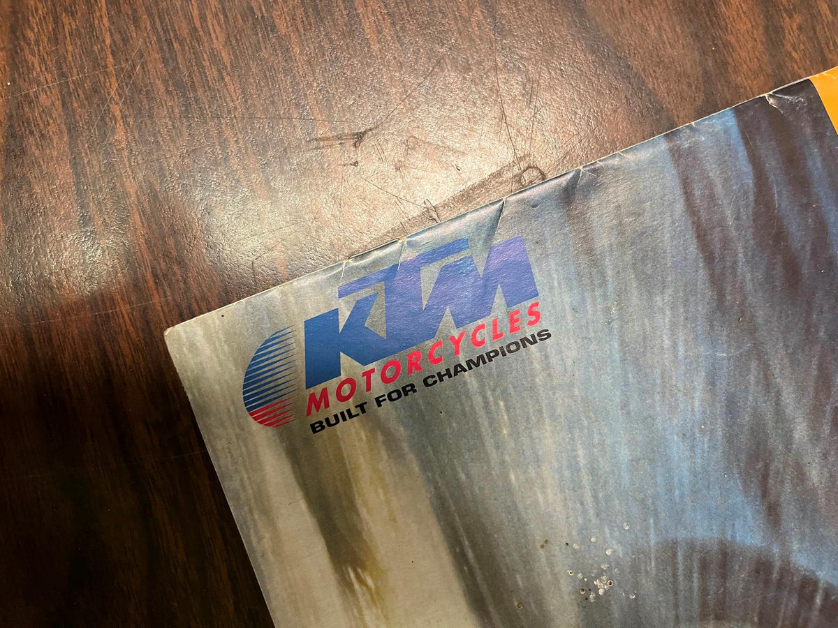 VTG KTM Motorcycles Two-Stroke Collection Built For Champions Booklet ...