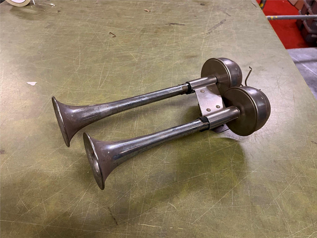 VTG Neiman Signaltone dual chrome truck train boat airhorn ...