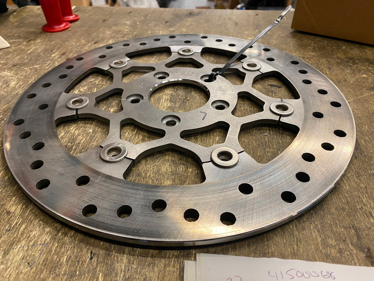 Full Floating Front Brake Rotor OEM Factory Harley Softail FXR Dyna Ch ...