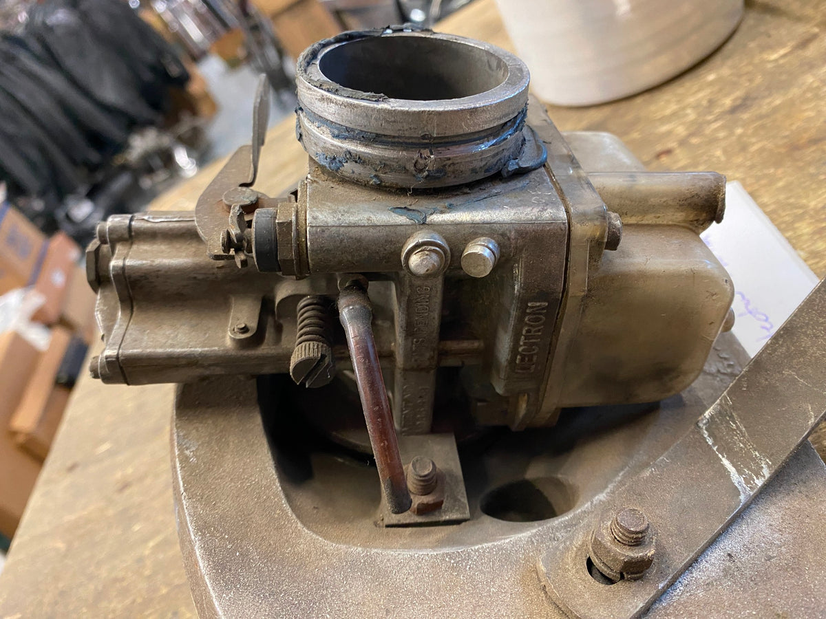 Vtg Lectron Carb Harley Panhead Shovelhead Chopper FXR Dyna Performanc ...