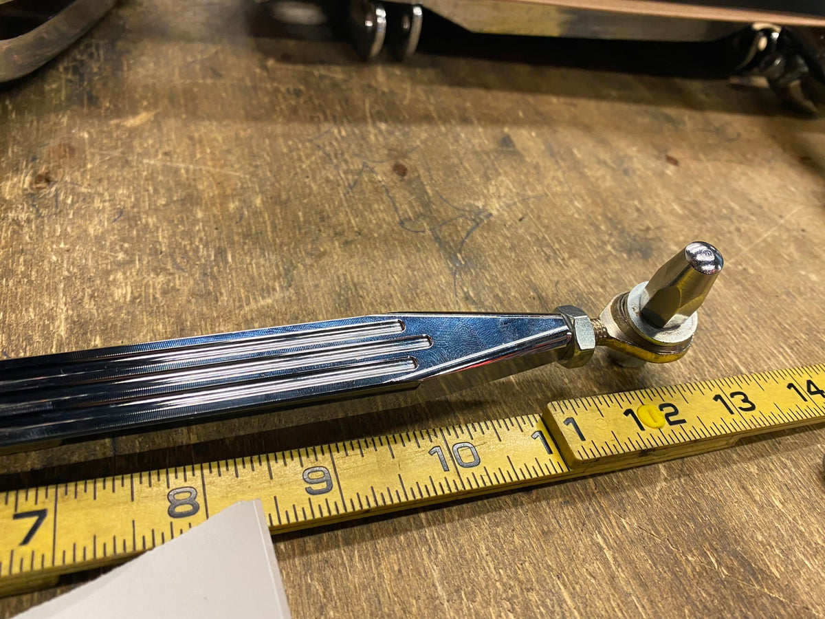 Chrome Shift Linkage Harley softail Bagger Ultra classic Chopper Ribbe ...