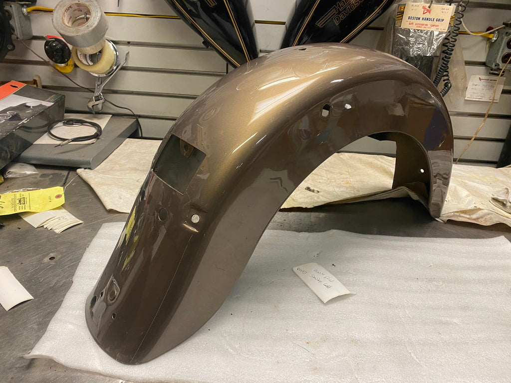 Rear Fender Smokey Gold Harley FLH Ultra Classic Bagger 2005 Road King ...