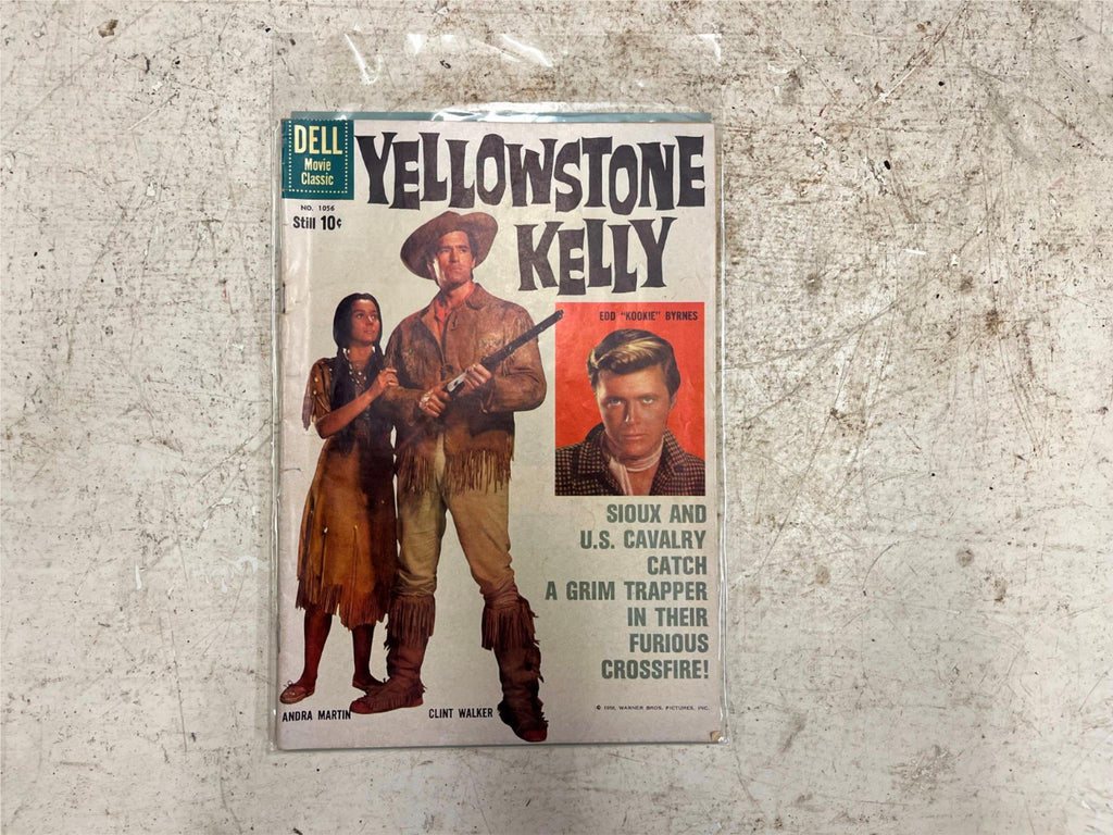 vtg 1958 Dell Comics Yellowstone Kelly #1056 rare comic book ...