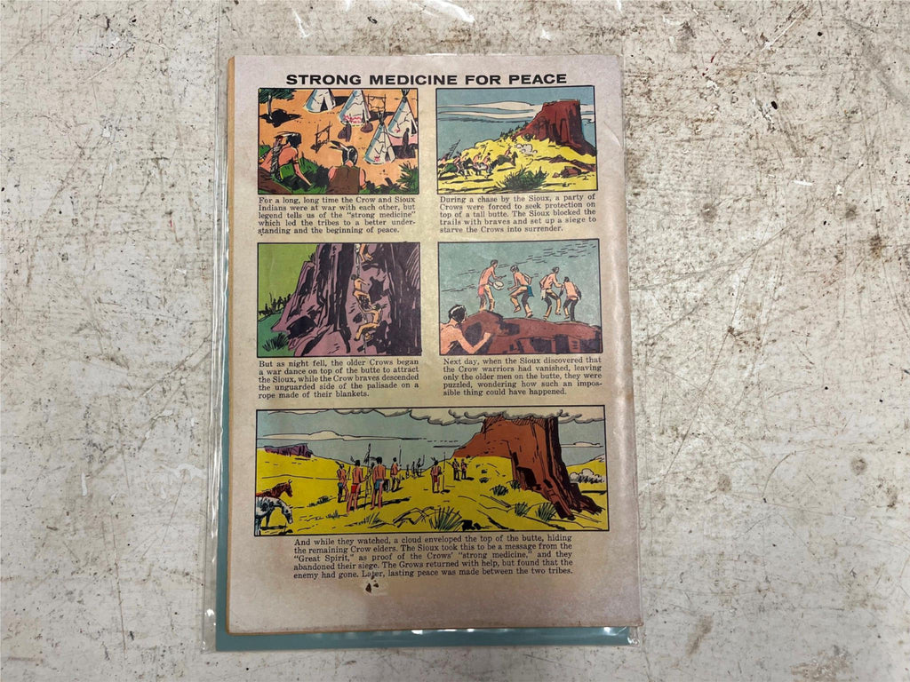 vtg 1958 Dell Comics Yellowstone Kelly #1056 rare comic book ...