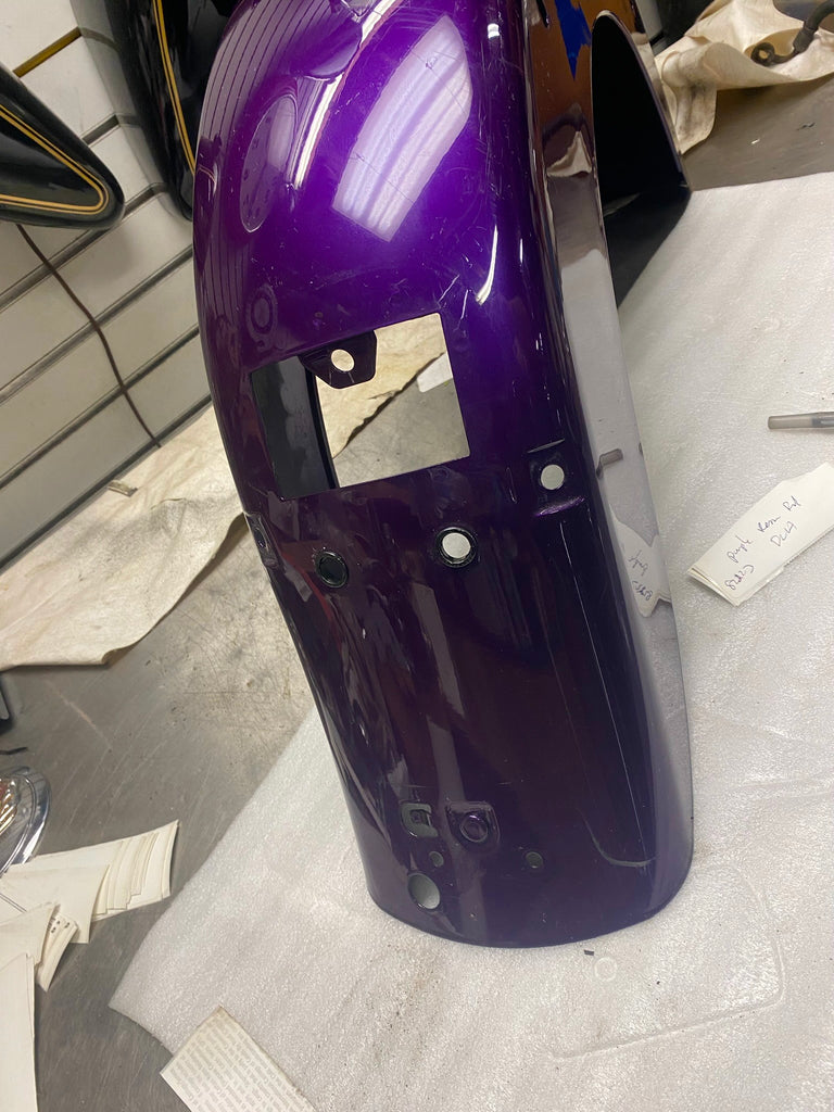 Rear Fender 1999 Concord Purple Harley Bagger Fltr OEM Road king Class ...