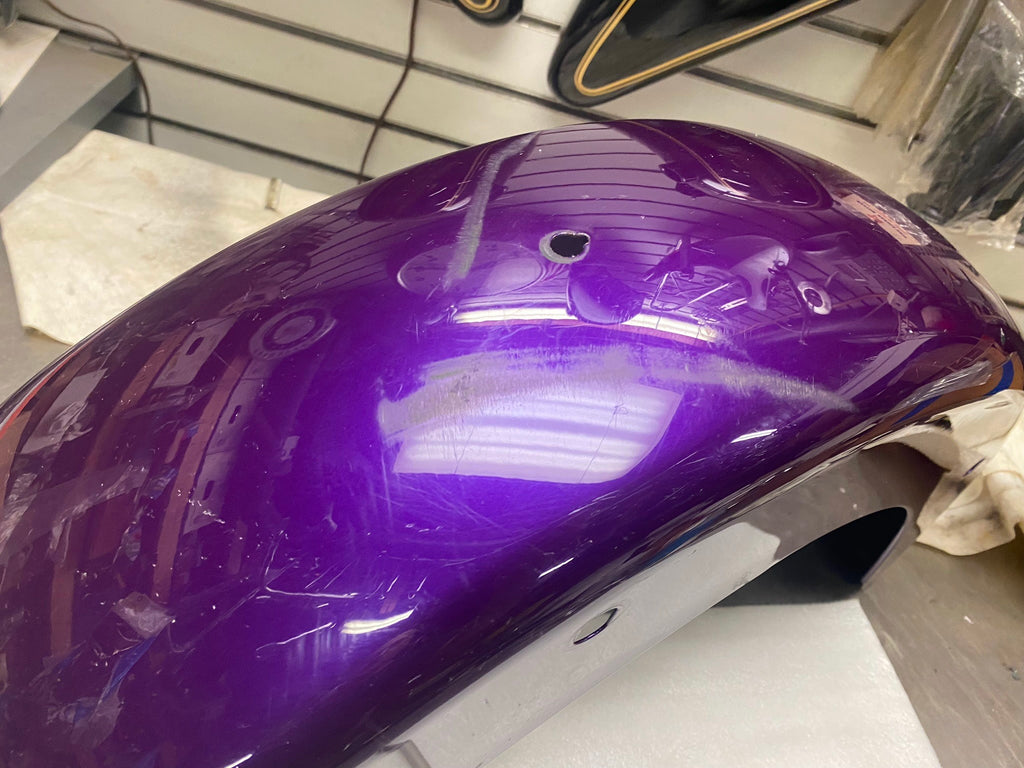 Rear Fender 1999 Concord Purple Harley Bagger Fltr OEM Road king Class ...
