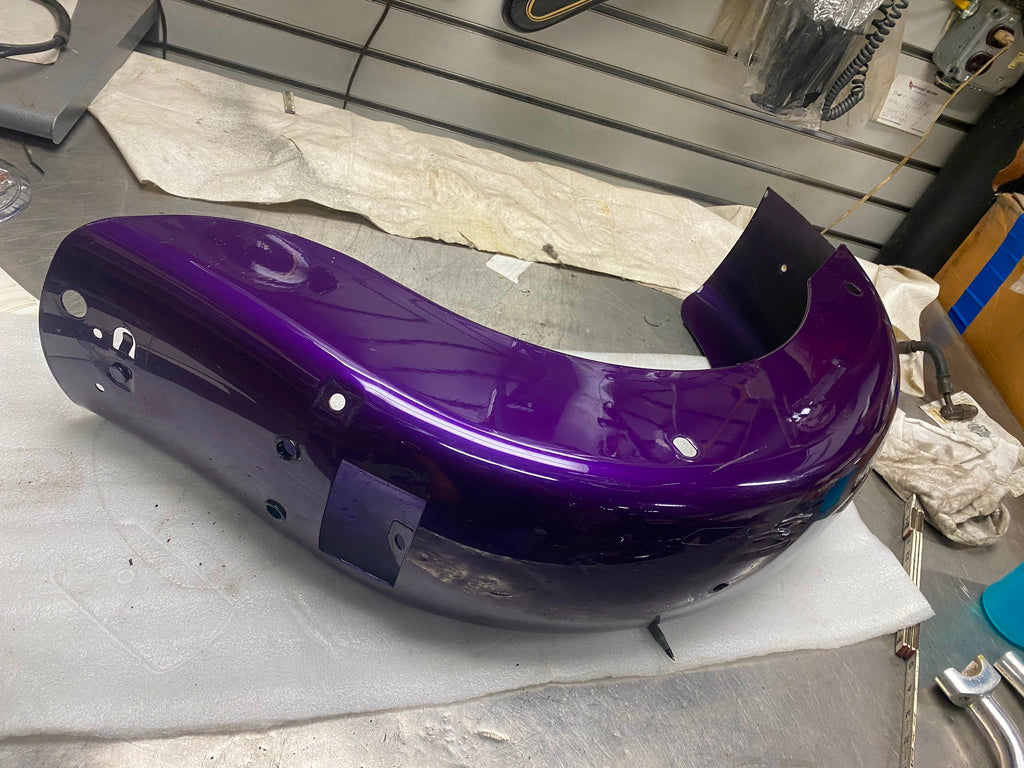 Rear Fender 1999 Concord Purple Harley Bagger Fltr OEM Road king Class ...