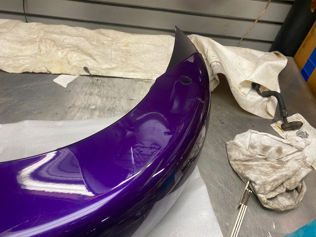 Rear Fender 1999 Concord Purple Harley Bagger Fltr OEM Road king Class ...