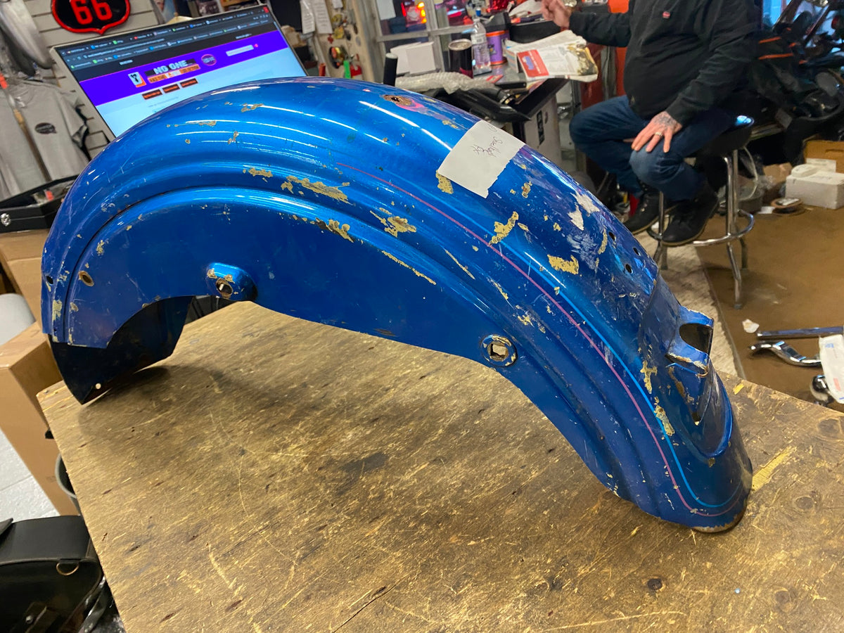 Rear Fender Harley Shovelhead FX Superglide Low Rider 1973-1984 Sturgi ...