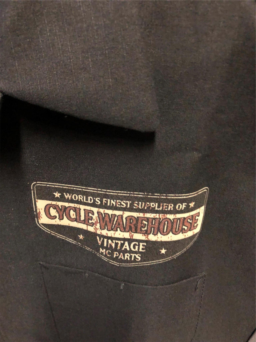 CYCLE WAREHOUSE RED CAP GARAGE/WORK SHIRT – cyclewarehouse.online