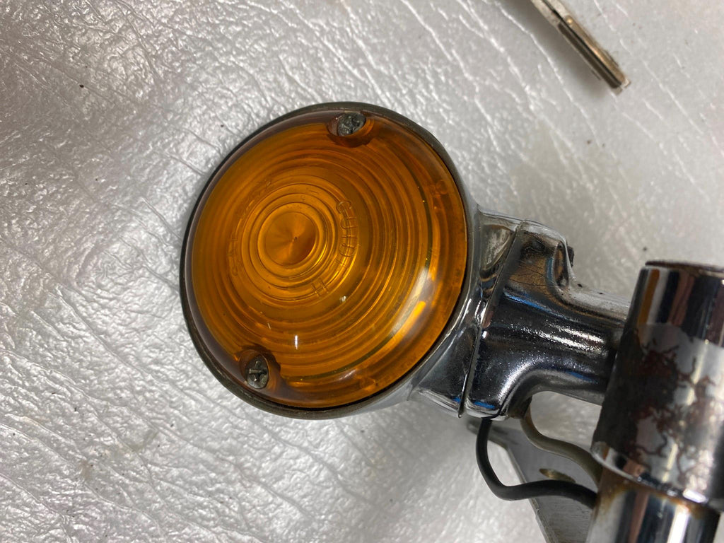 OEM Passing Lamp Spotlights Harley FLH Guide -62 Panhead Shovelhead As ...