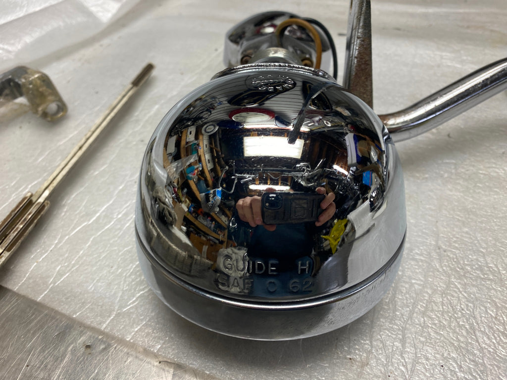 OEM Passing Lamp Spotlights Harley FLH Guide -62 Panhead Shovelhead As ...