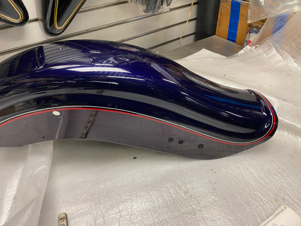 New Bobtail Rear Fender Dyna Wide Glide FXDWG Purple black 1995 Factor ...